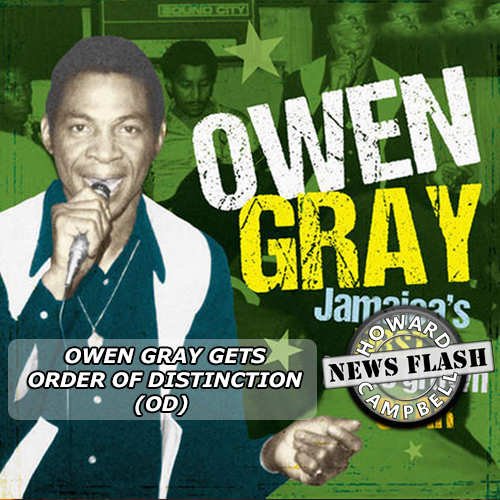 Owen Gray gets Order of Distinction (OD)