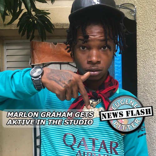 Marlon Graham gets Aktive in the studio